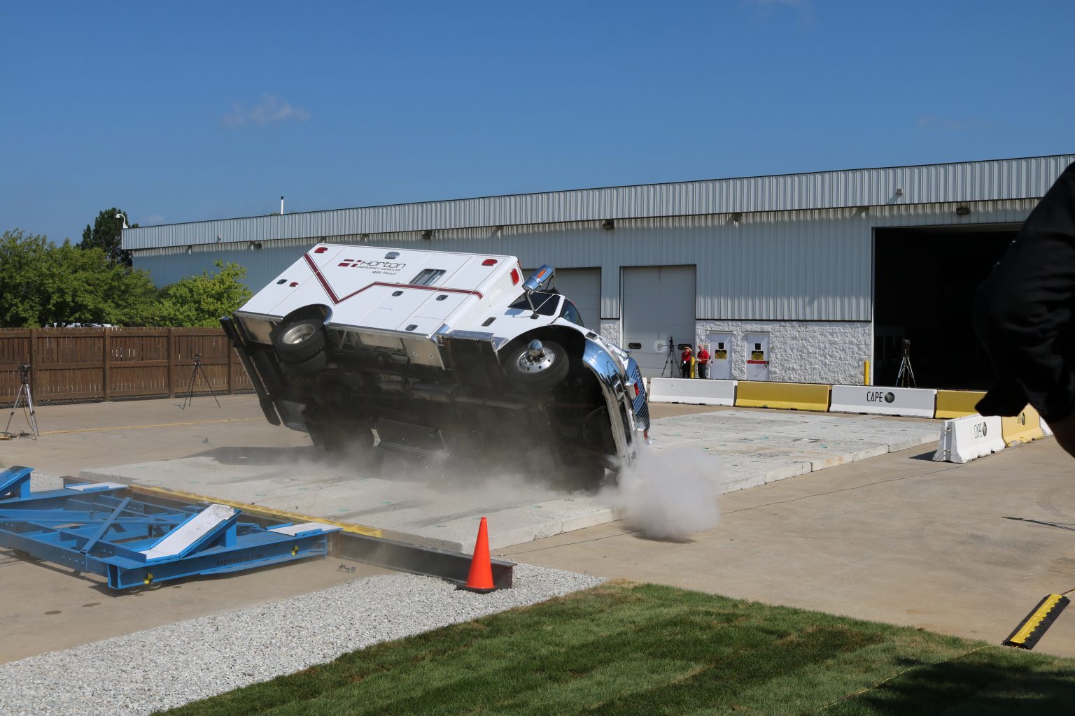 Exterior Test Track - CAPE Testing